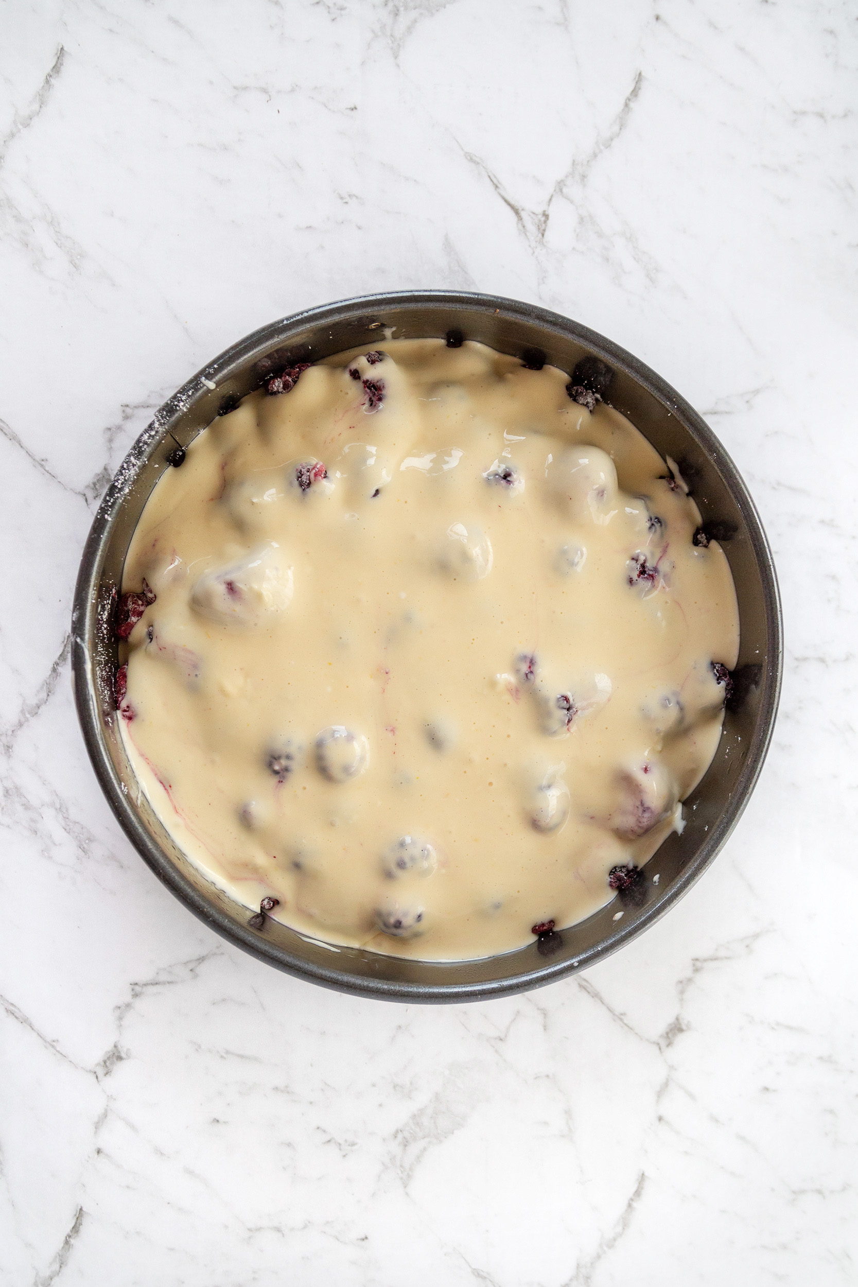 Mixed Berry Cream Cheese Cake - Recipes - Lip-Smacking Food